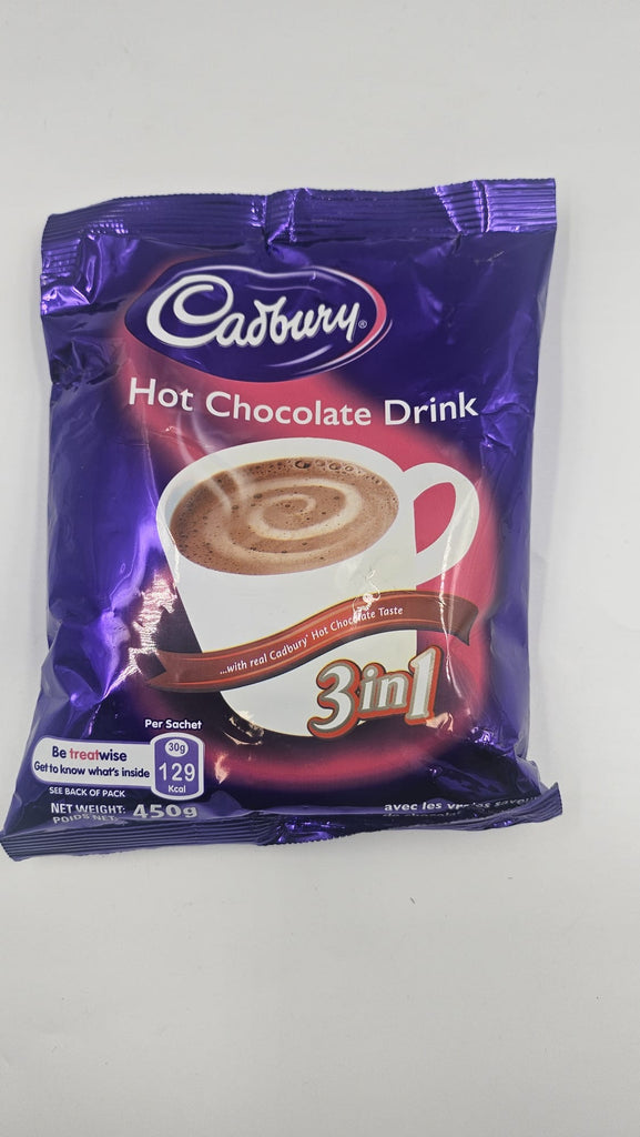 Cadbury Hot Chocolate 3in1 Powder - 450g – OsiAfrik
